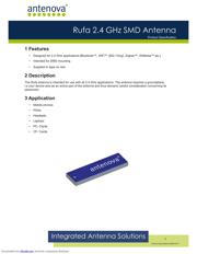 A5839 Datasheet PDF | Antenova - AiPCBA