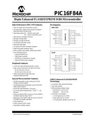 PIC16F84A-04/SO Datasheet PDF | Micrel - AiPCBA