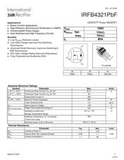 IRFB4321 Datasheet PDF - AiPCBA