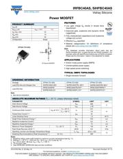 IRFBC40 Datasheet PDF - AiPCBA