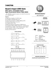 74HCT08 Datasheet PDF - AiPCBA