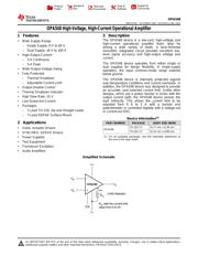 OPA544 Datasheet PDF - AiPCBA